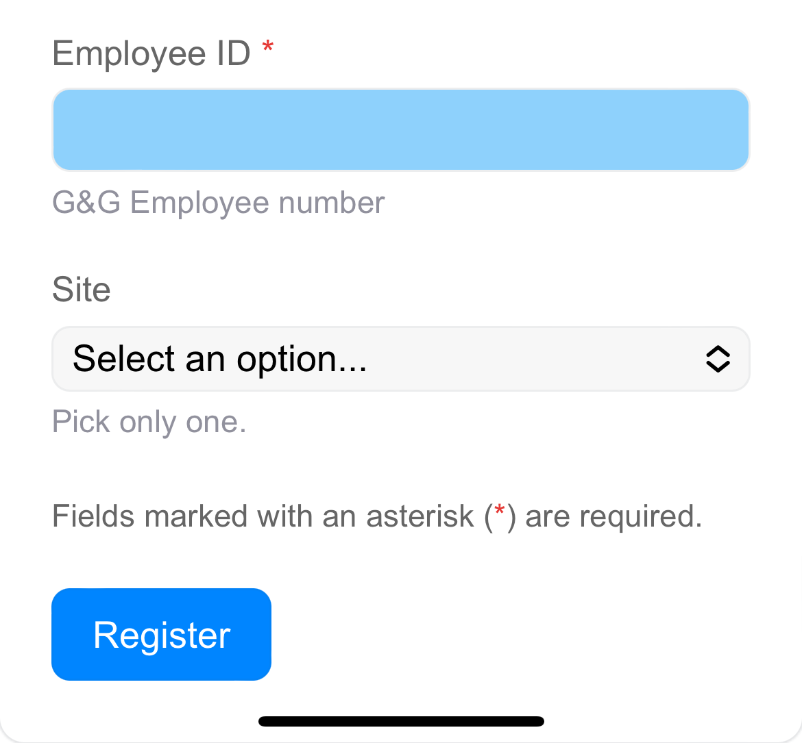 Homepage - Give & Go